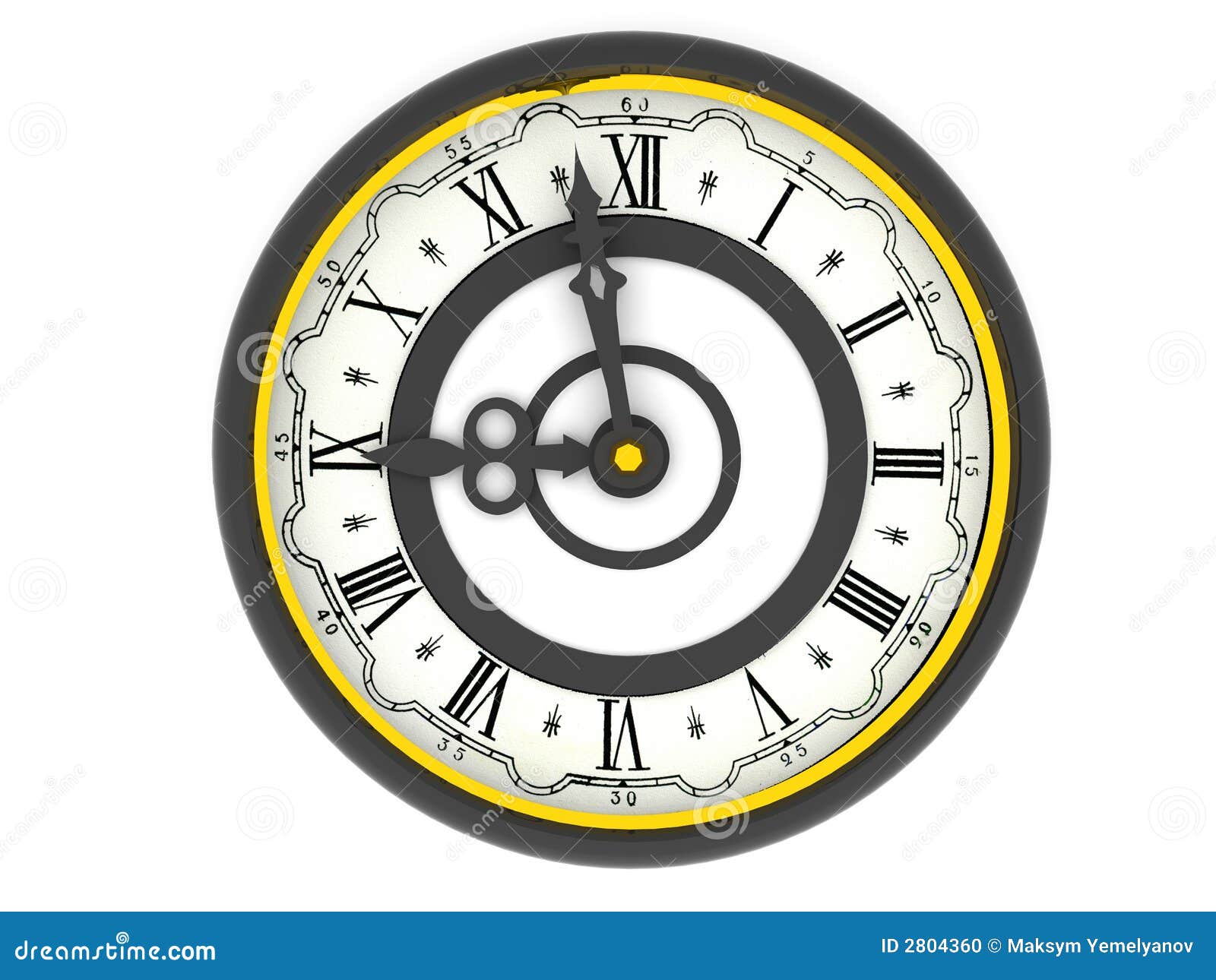 Clock. Nine O'clock Picture. Image: 2804360