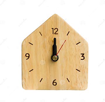 The Clock without Numbers Isolated Render Stock Image - Image of wall ...