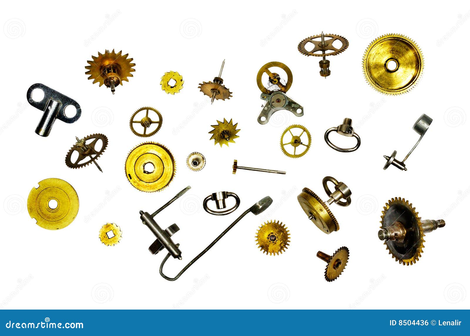Clock Parts Royalty Free Stock Image - Image: 8504436
