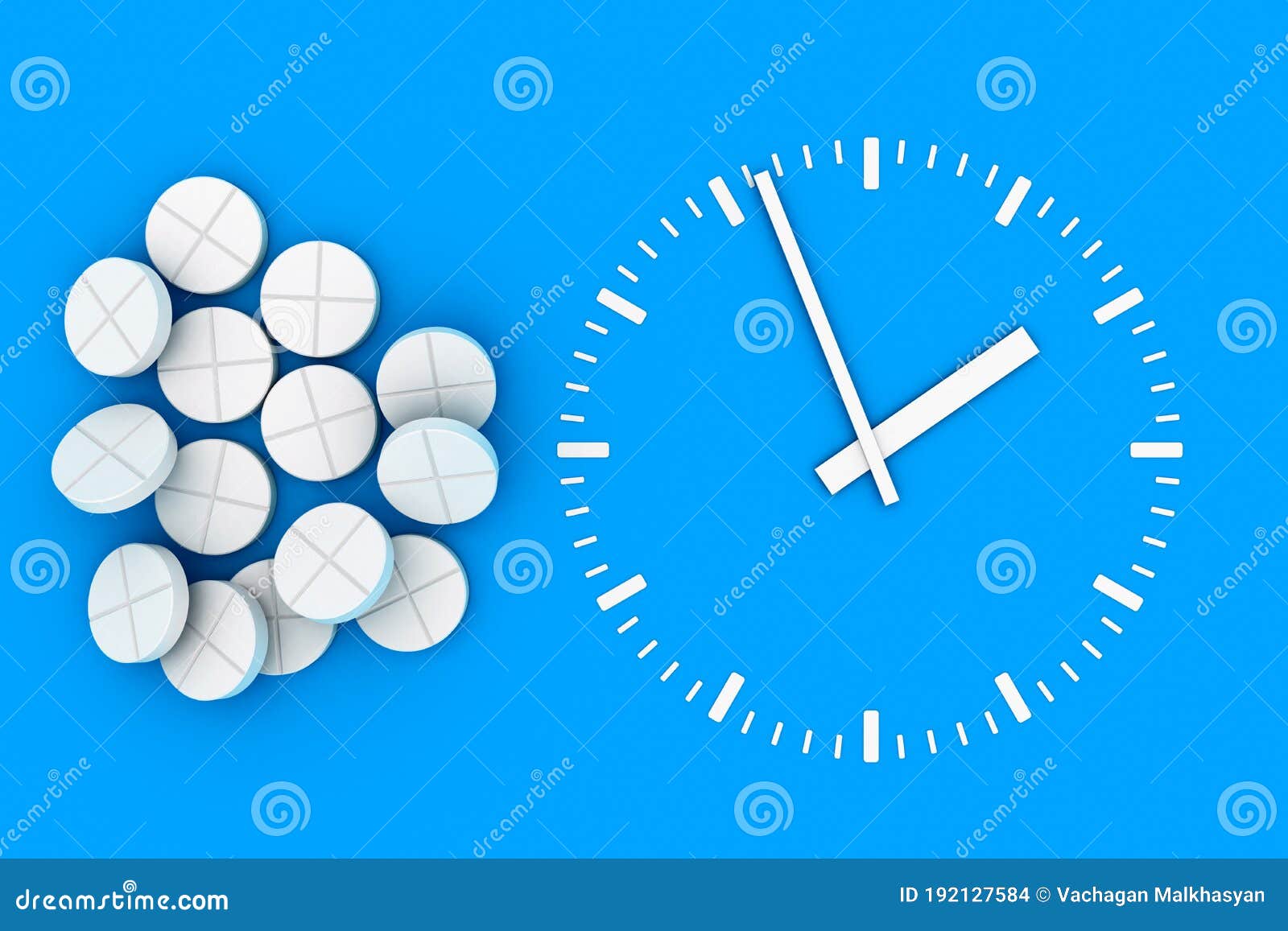 Clock Pills. Pill Tablet Clock. Pill Time. Medication Schedule Stock ...