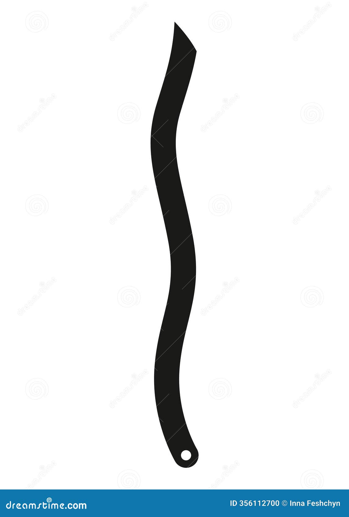 Clock Pointer Arrow. Black Silhouette Chronometer Element. Clock Arm ...