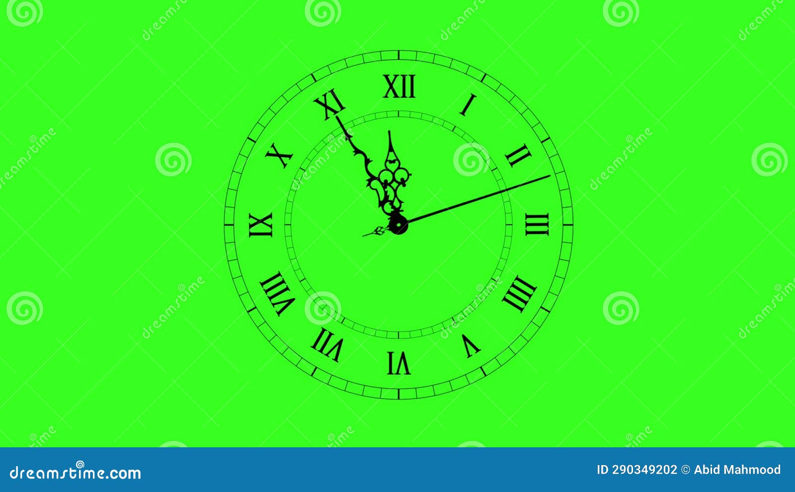 Clock Premium Quality Green Screen 4k Bacgrounds Stock Footage - Video ...