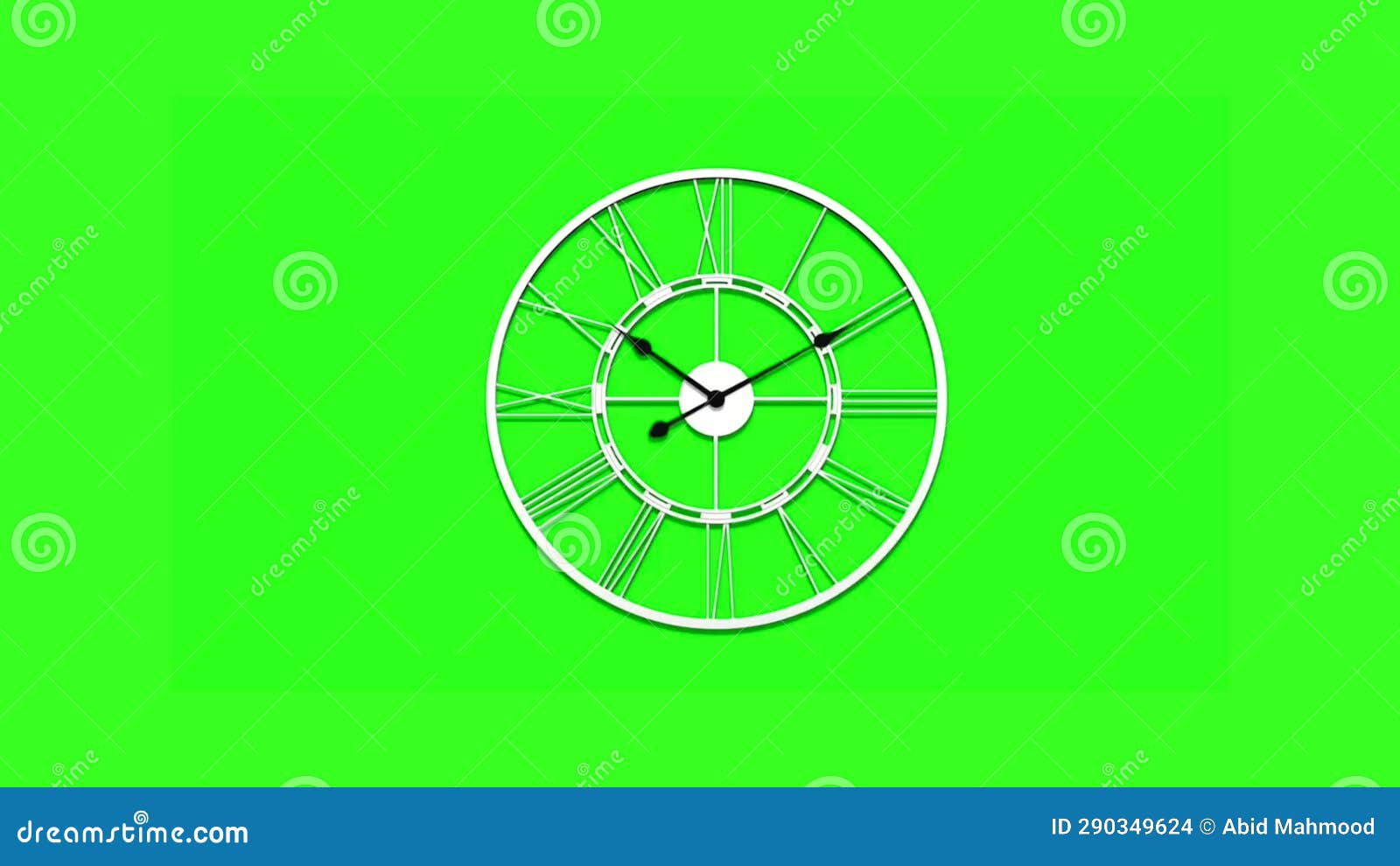 Clock Premium Quality Green Screen 4k Bacgrounds Stock Footage - Video ...