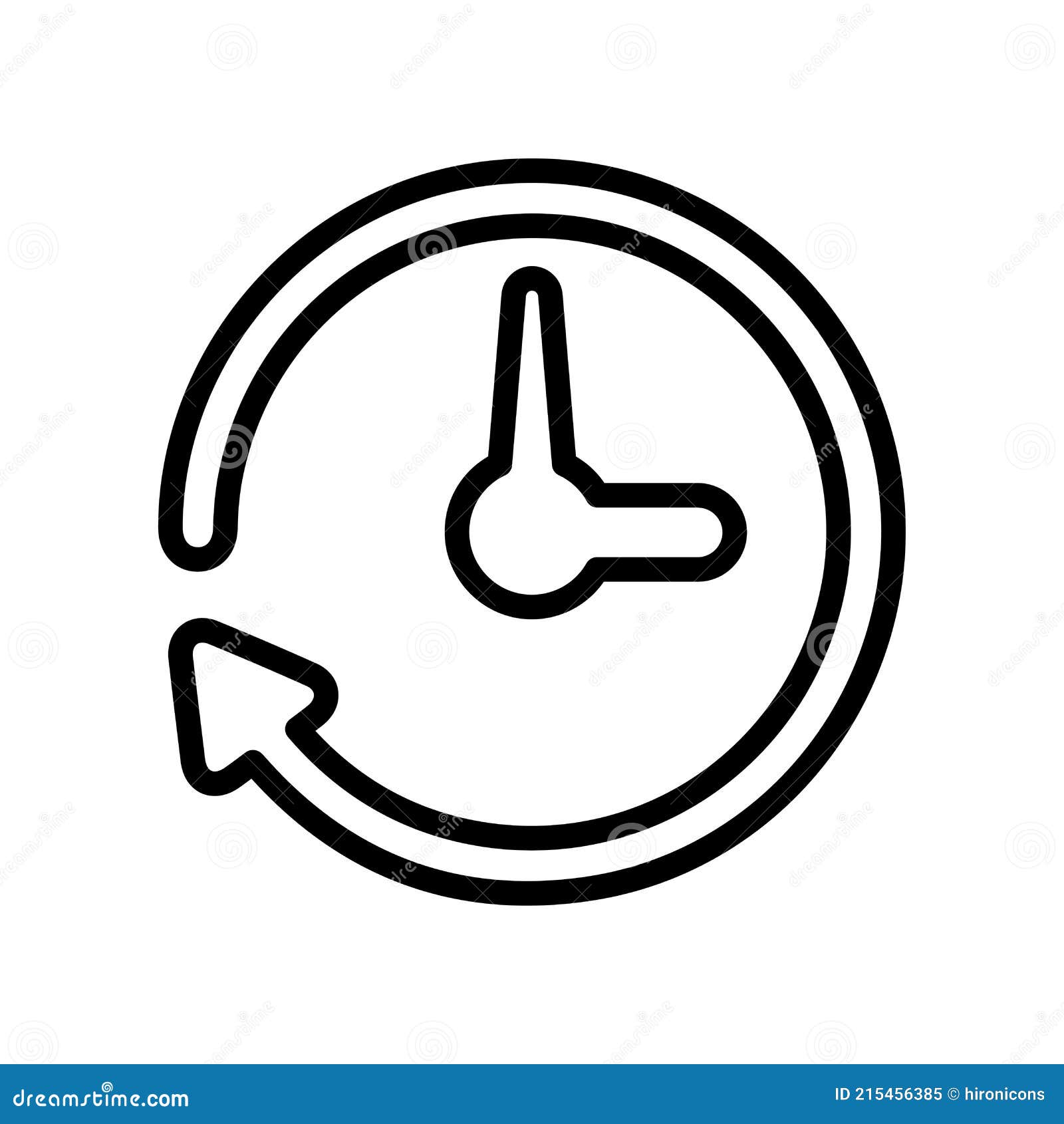 History And Time Management Icon Set. Included The Icons As Anti-Aging ...