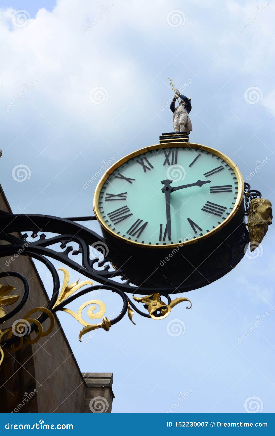 Clock stock image. Image of clock, rome, numbers, ancient - 162230007