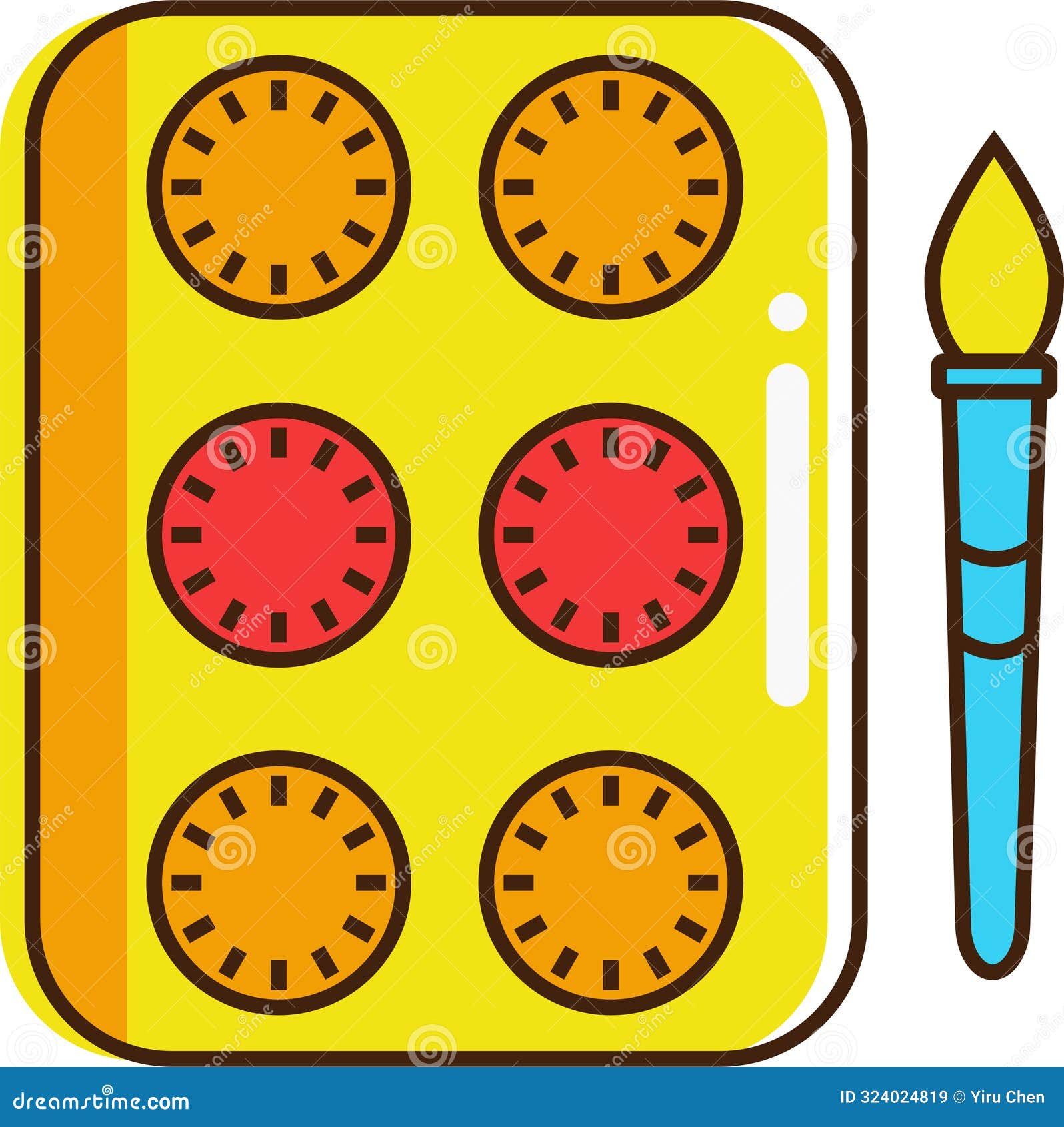 Set Clock, School Building, Human Brain, Glasses, Table Lamp ...