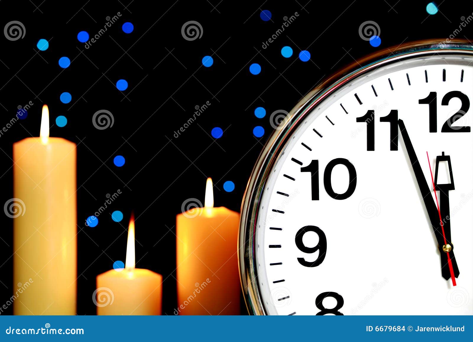 Clock Set At Three Minutes To Midnight Picture. Image: 6679684