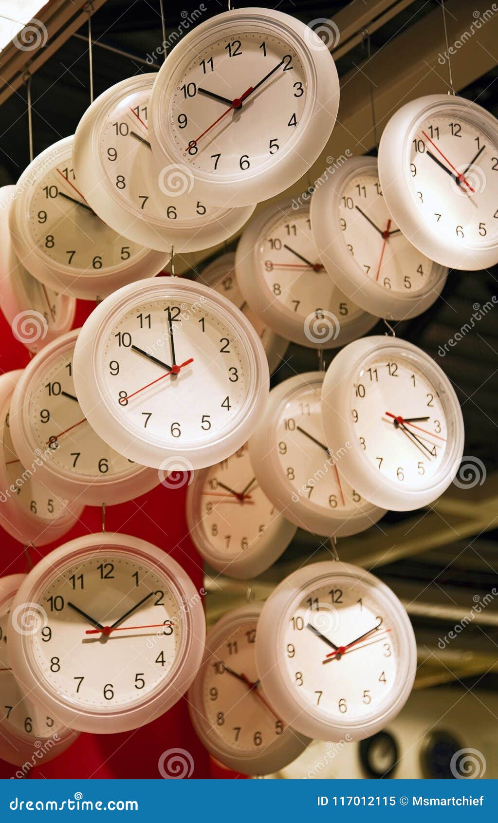 Too Many Clocks stock image. Image of analog, clock - 117012115