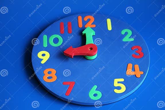 Clock showing 9 am stock photo. Image of hands, work, face - 3629486