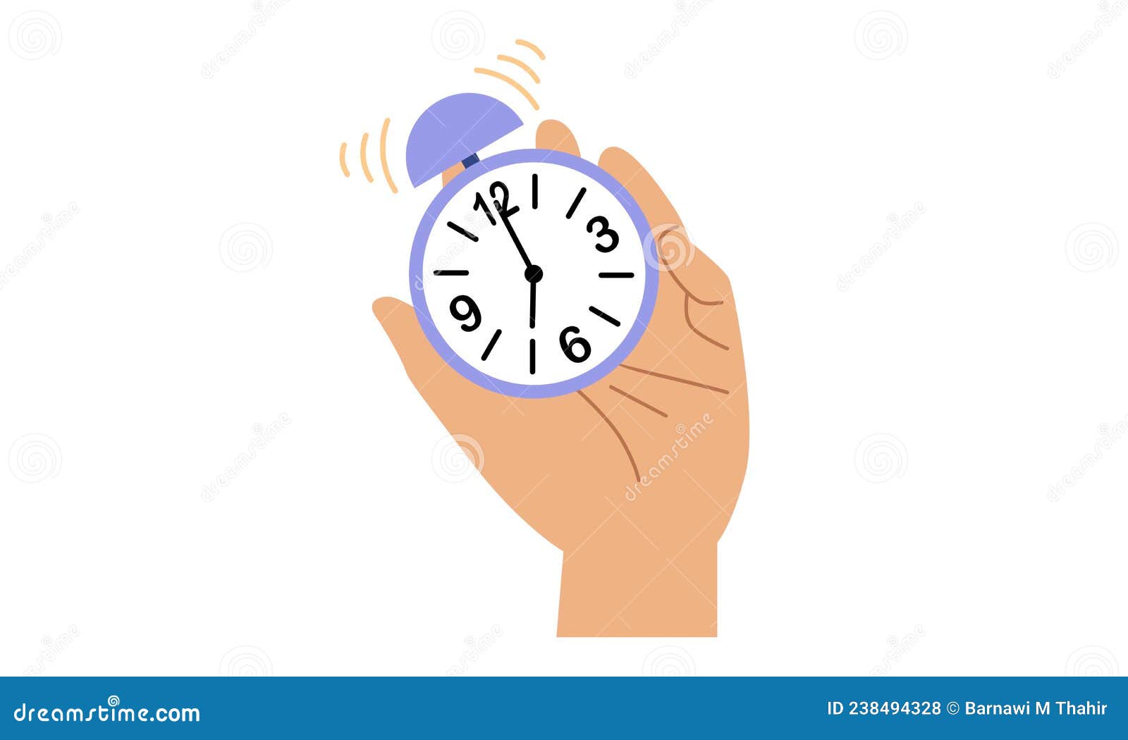 Clock Showing 7 O`clock. Time, Start, Urgency and Sleep Concept Stock ...