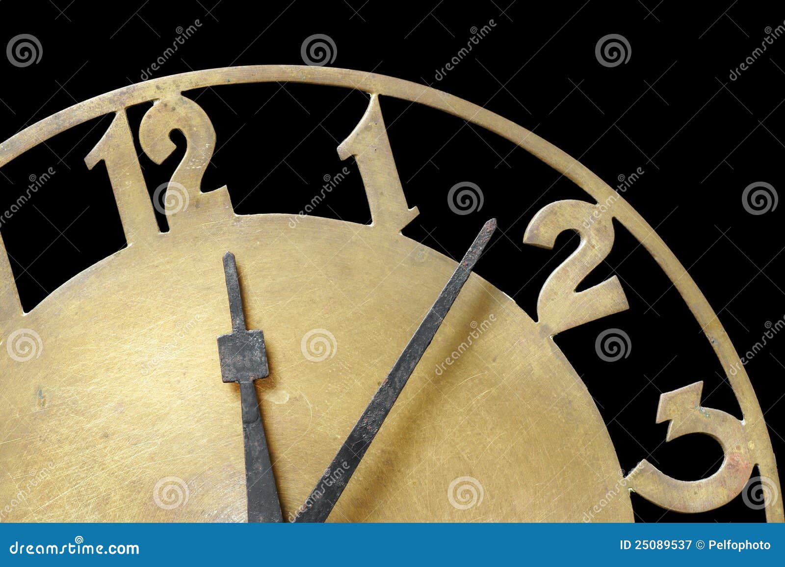 Clock showing time. stock image. Image of mechanic, aged - 25089537