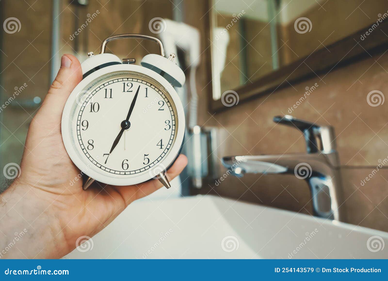 Time To Wash Up and Brush Your Teeth Stock Image - Image of room ...
