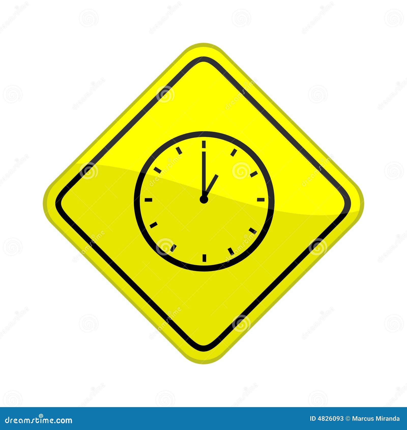 Clock Sign Stock Photos - Image: 4826093