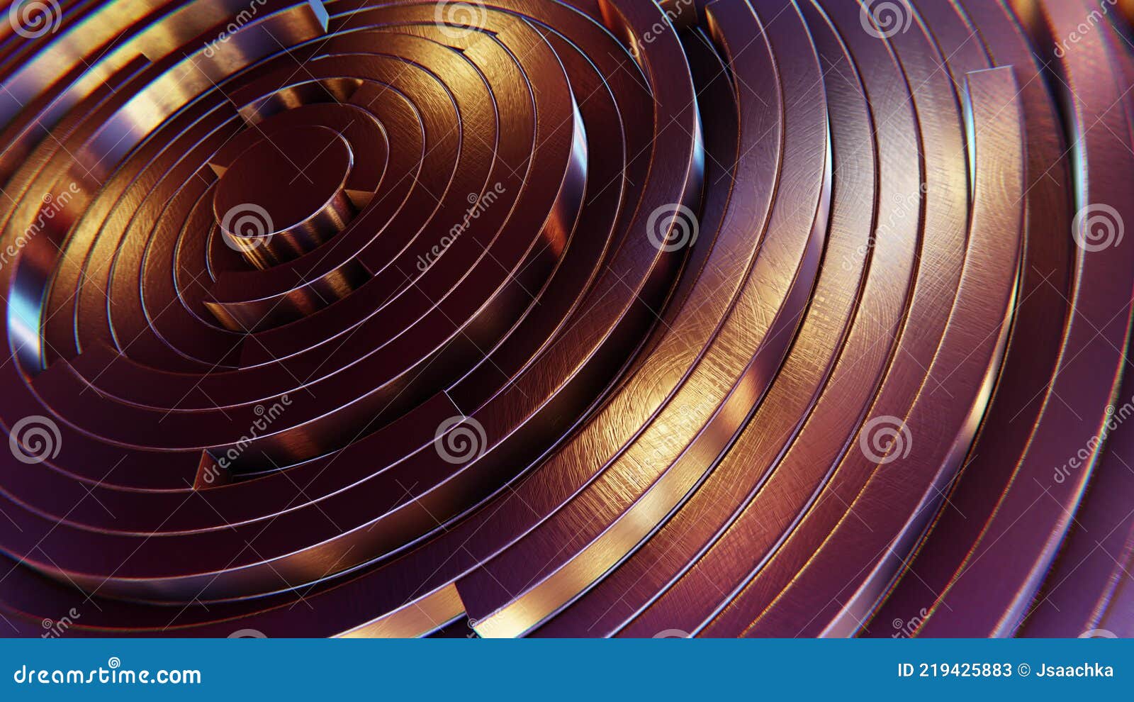 Clock-style Moving Radial Metallic Pattern As Looping Motion Background ...