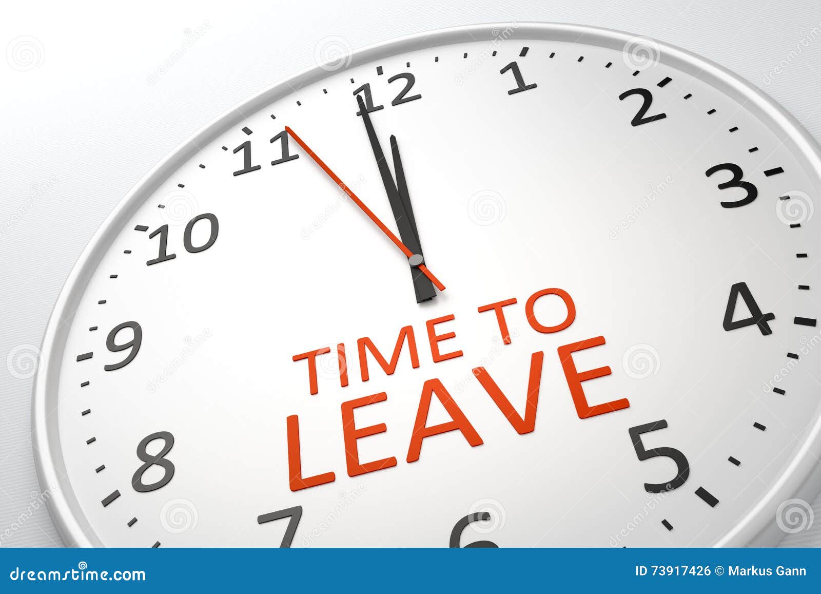 Clock with Text Time To Leave Stock Illustration - Illustration of ... Clock with Text Time To Leave Stock Illustration - Illustration of ...