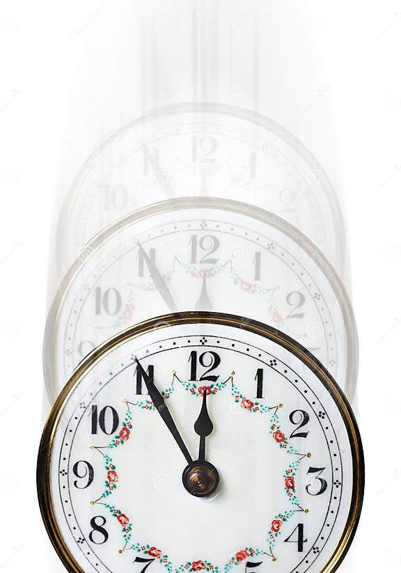 Clock time fading away stock photo. Image of hours, hands - 24690900