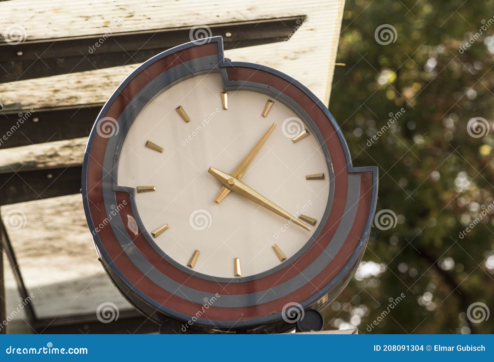 A Clock For Time Measurement Stock Photo | CartoonDealer.com #208091304