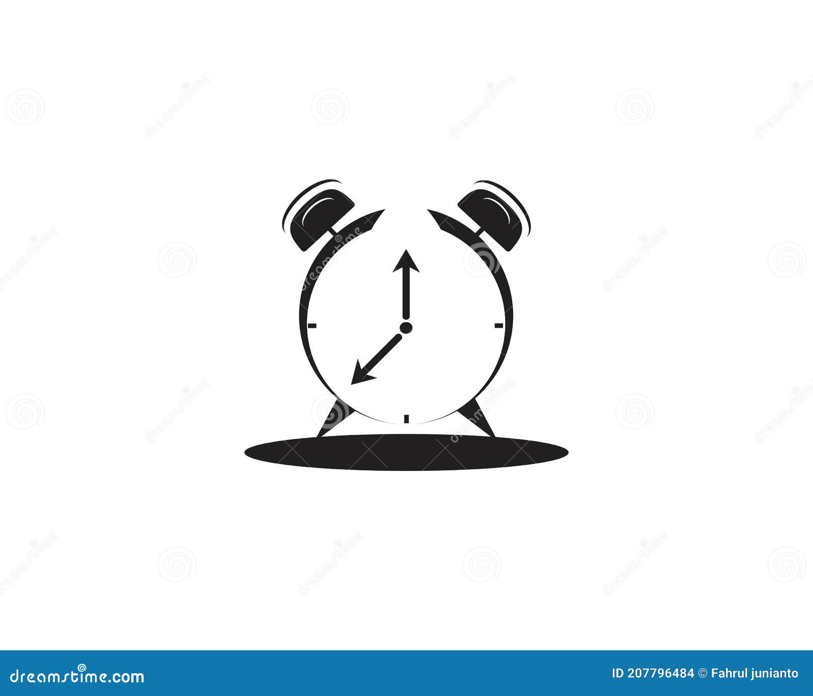 Clock Timer Logo Vector Template Stock Vector - Illustration of element ...