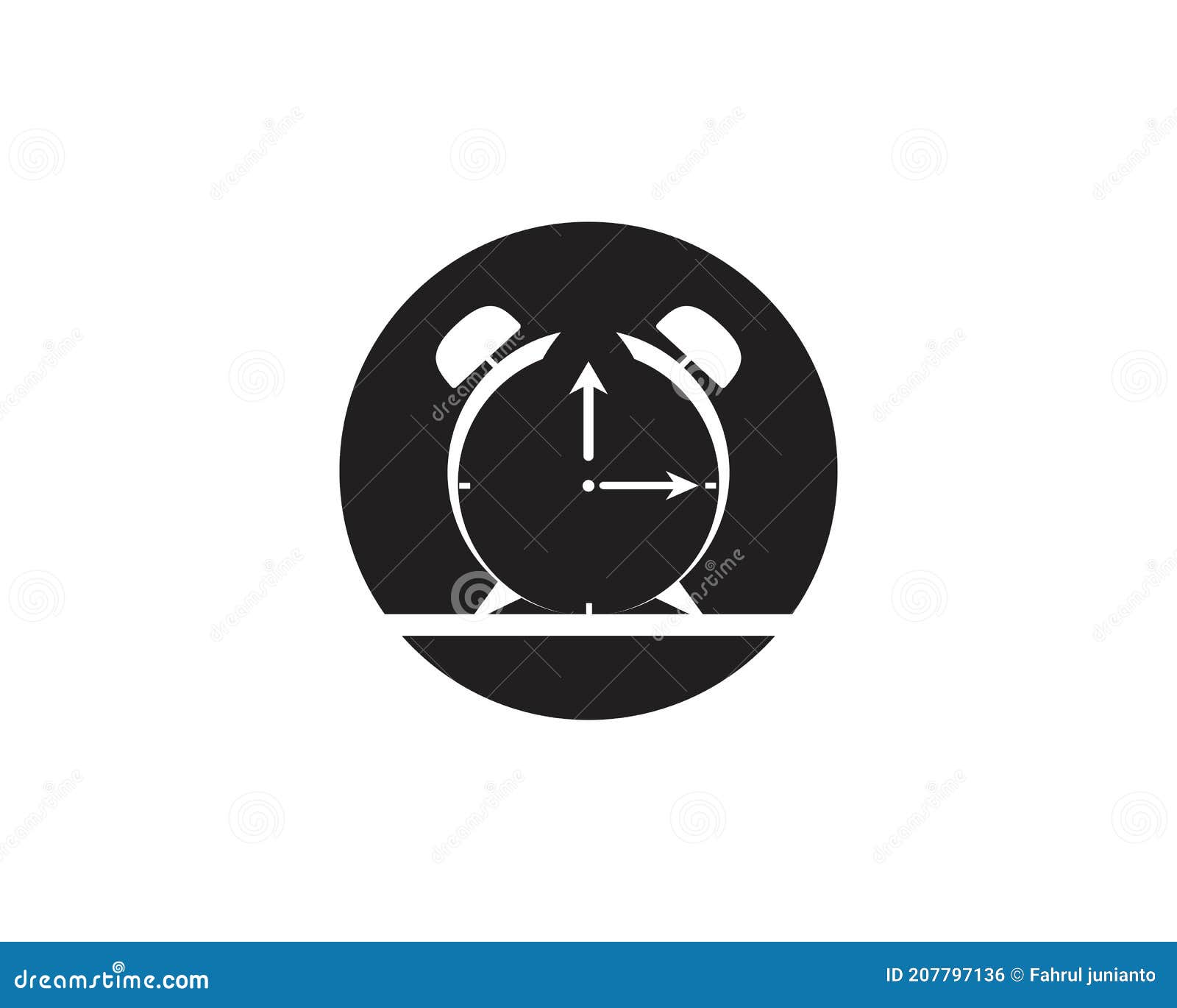 Clock Timer Logo Vector Template Stock Vector - Illustration of symbol ...