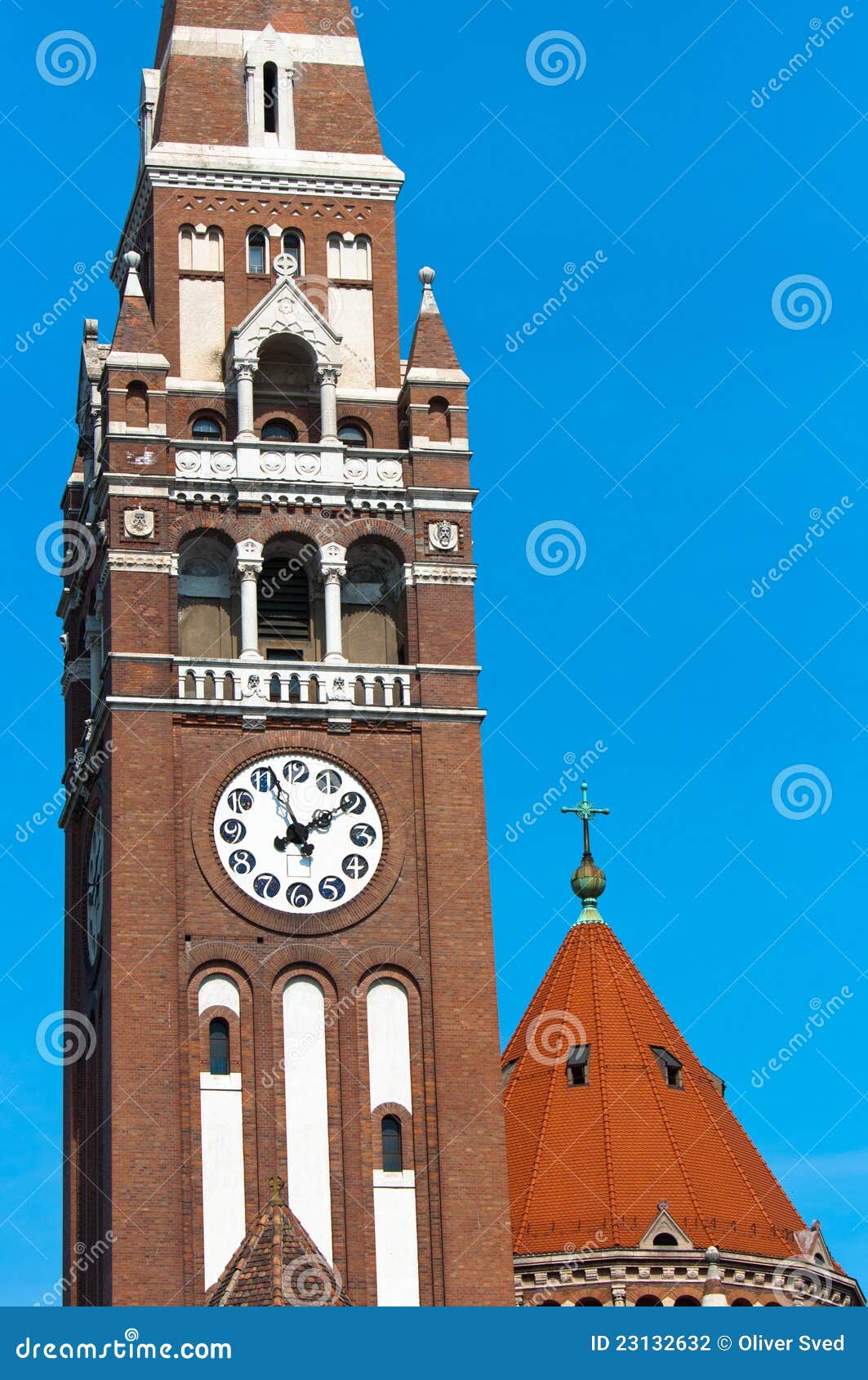 Clock tower stock photo. Image of architecture, ancient - 23132632