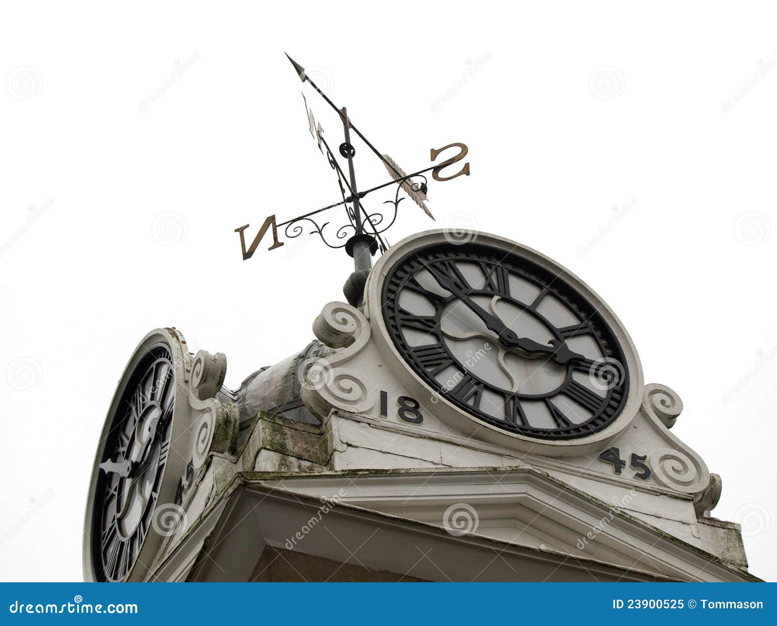 Clock Tower stock image. Image of royalty, vane, time - 23900525