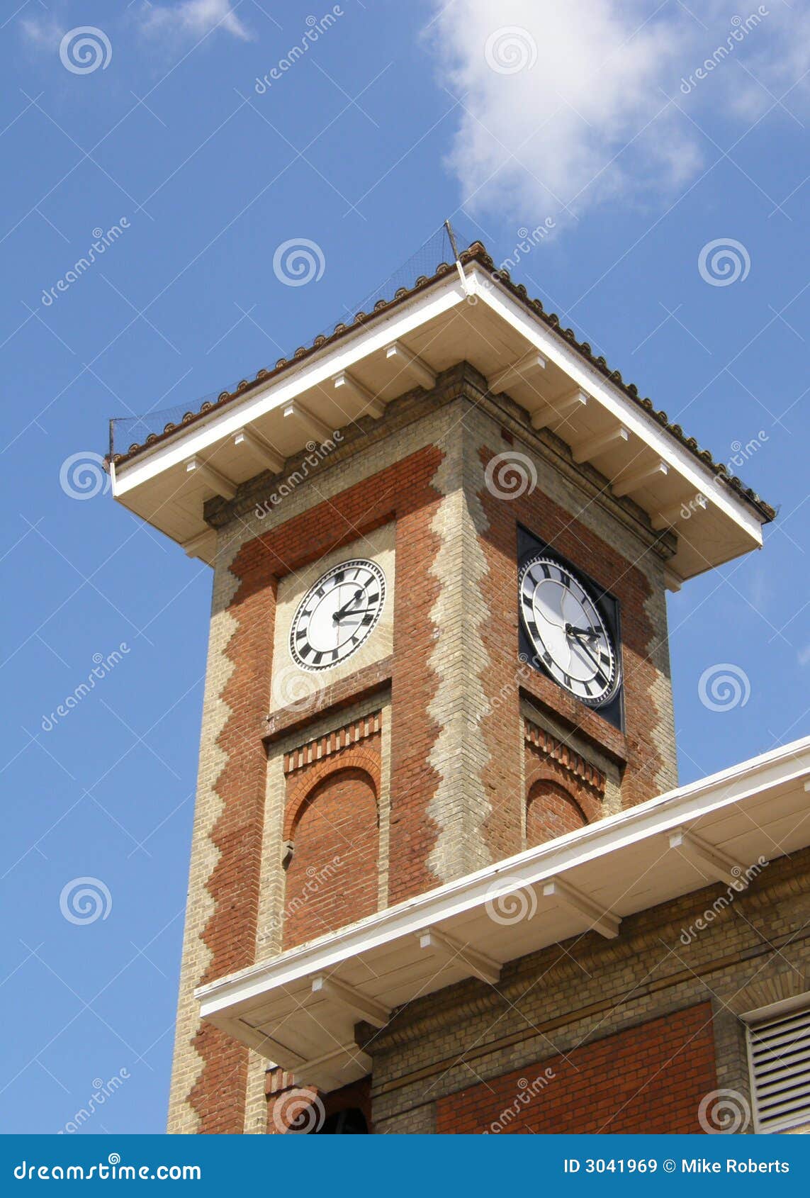 Clock Tower stock image. Image of time, clock, brickwork - 3041969