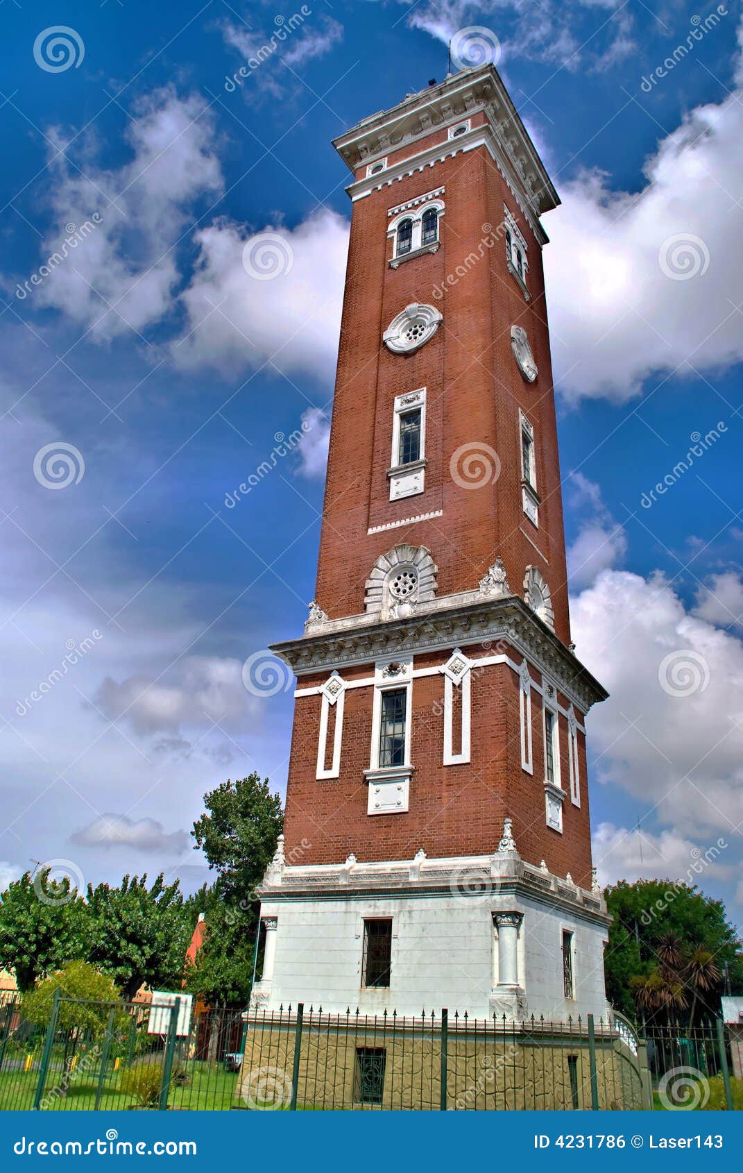 Clock tower stock photo. Image of destinations, monumental - 4231786