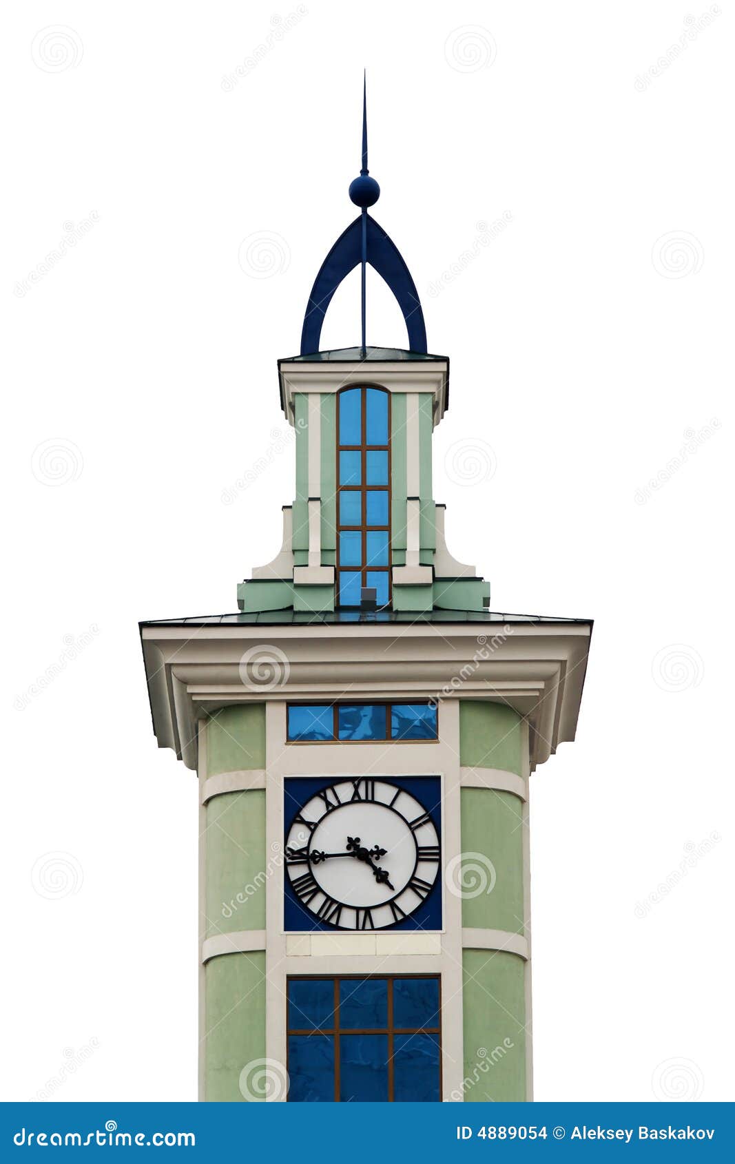 Clock tower stock photo. Image of number, clock, tower - 4889054