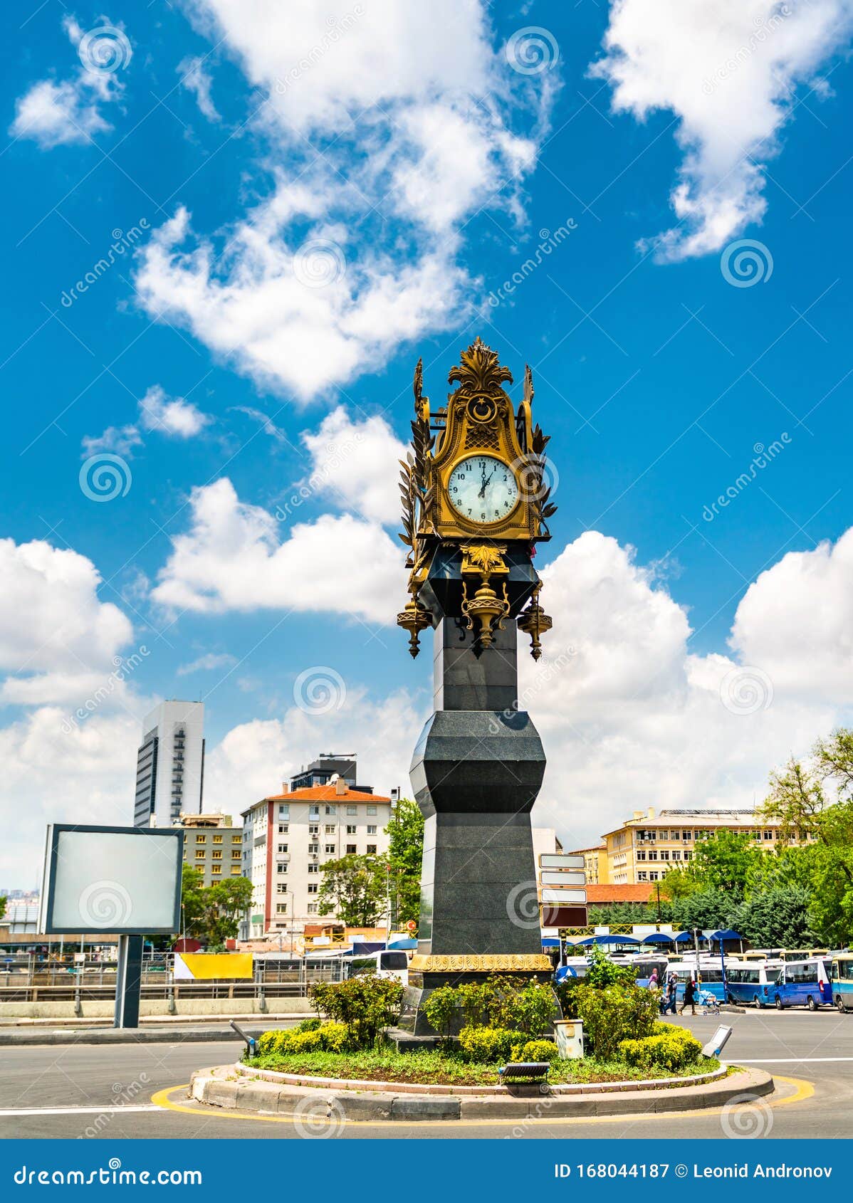 Clock Tower in Ankara, Turkey Stock Image - Image of building, culture ...