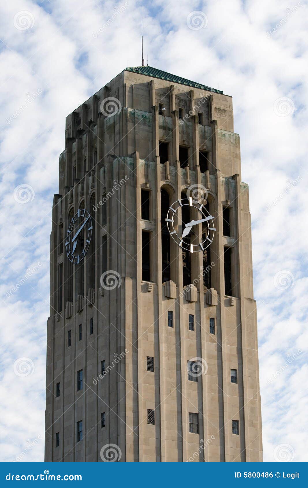 Clock Tower Ann Arbor stock photo. Image of campus, classroom - 5800486