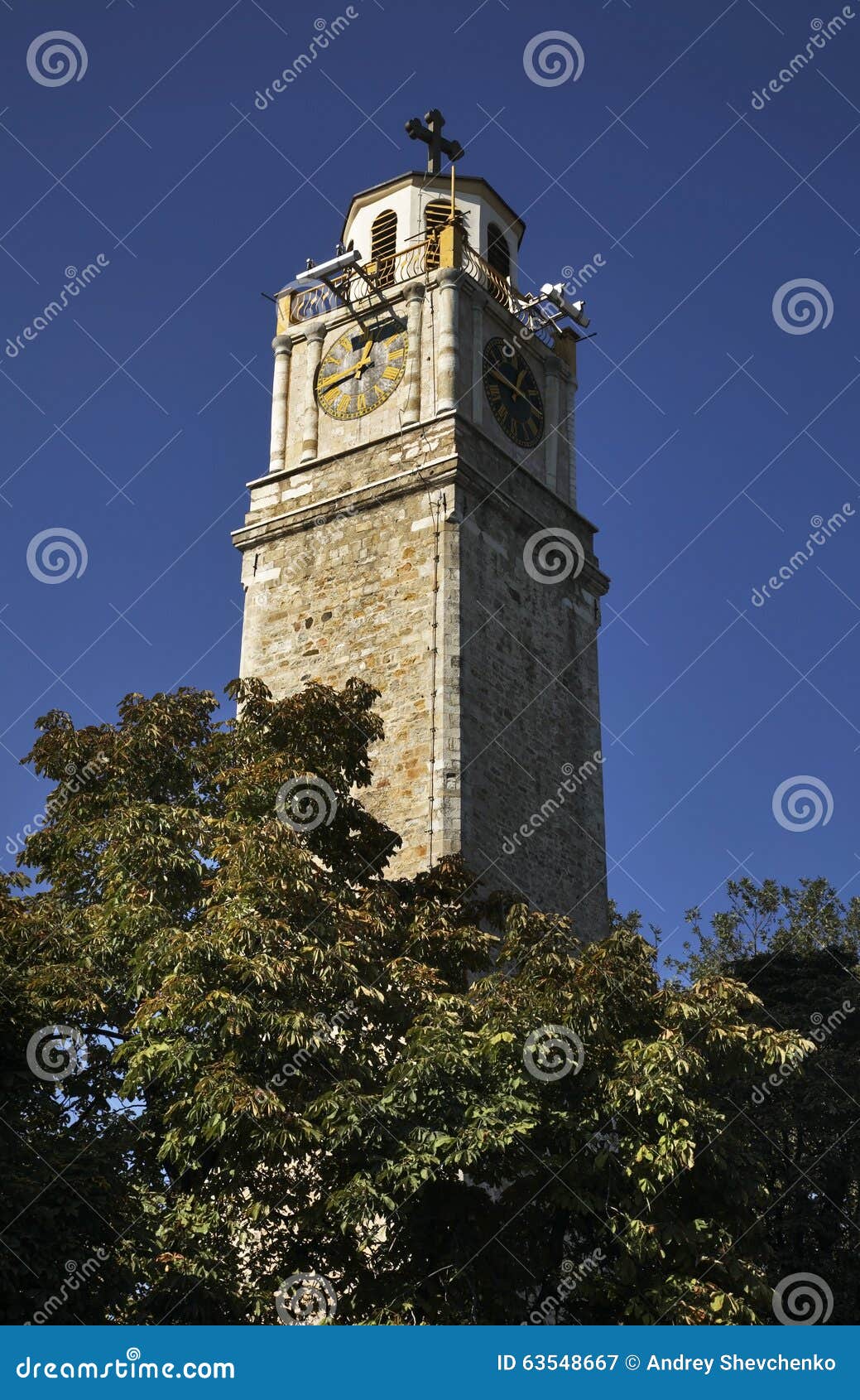 Clock Tower in Bitola. Macedonia Stock Image - Image of landmarks ...