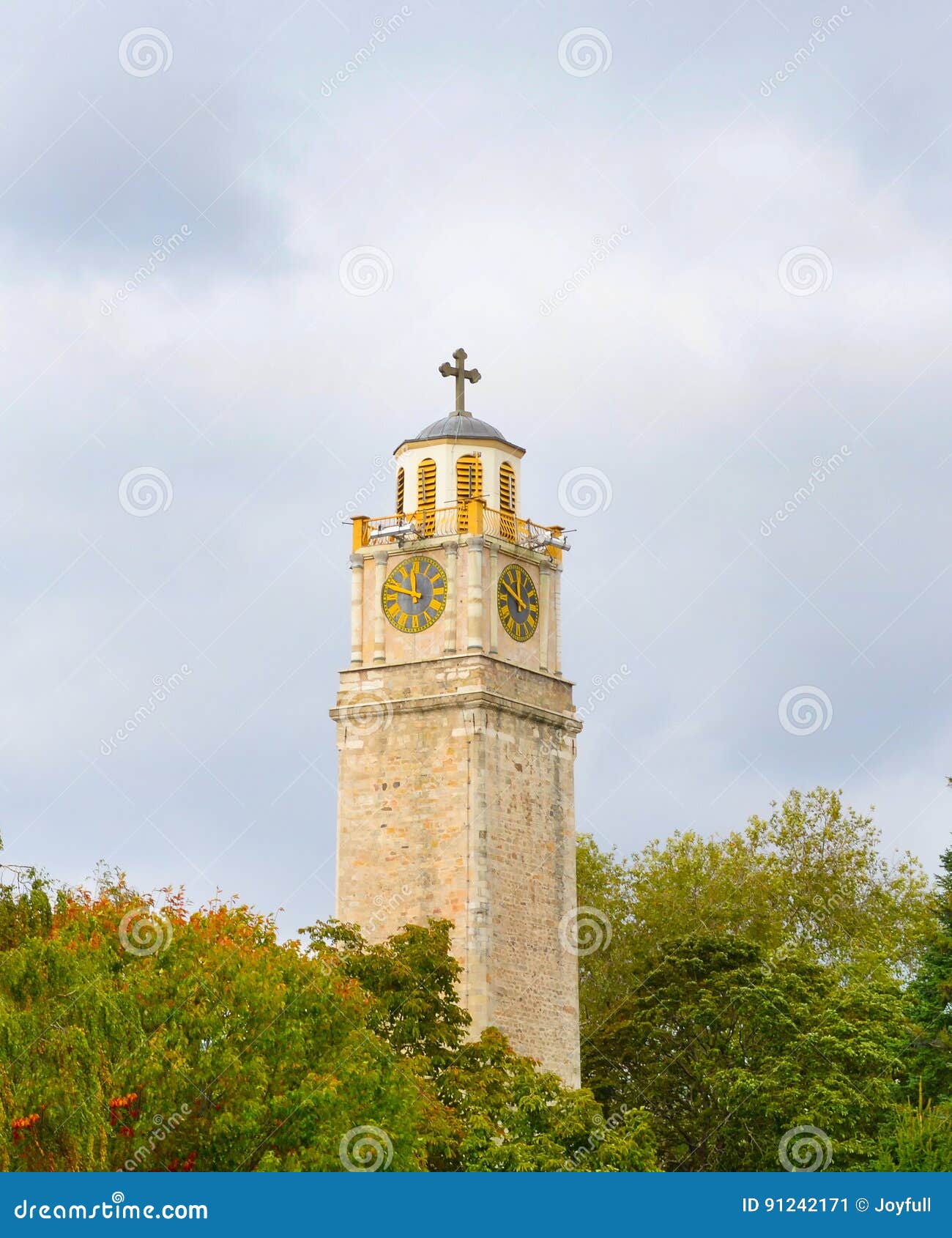 Clock Tower, Bitola, Macedonia Stock Image - Image of eastern, greece ...