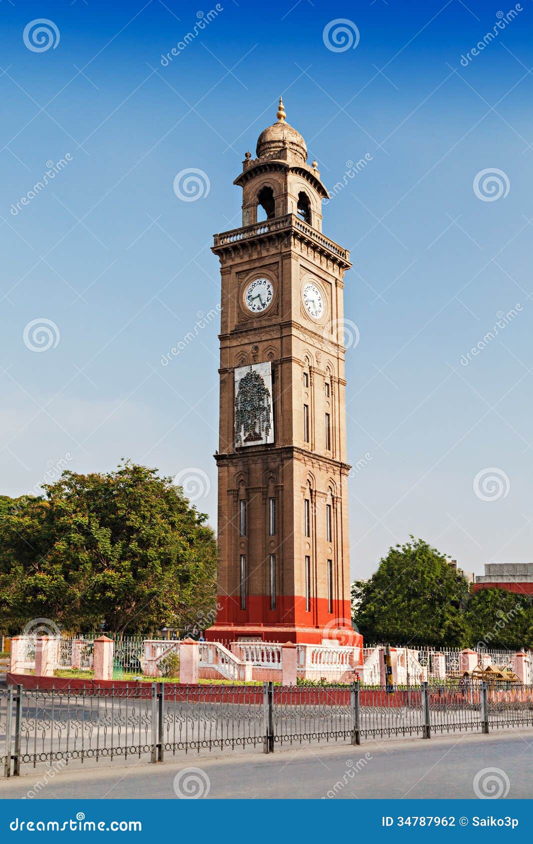 Clock tower stock photo. Image of jantar, jaipur, monument - 34787962