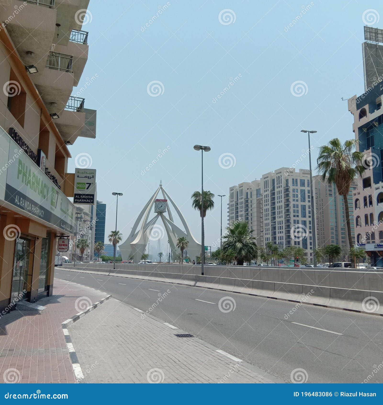Clock Tower Deira Dubai UAE Editorial Photo - Image of dubai, lane ...