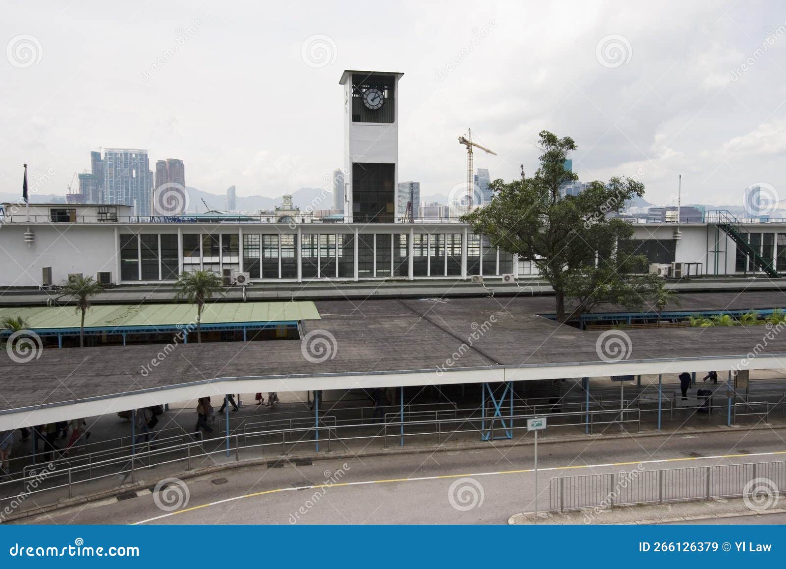 17 June 2006 a Clock Tower of Edinburgh Place Ferry Pier Editorial ...