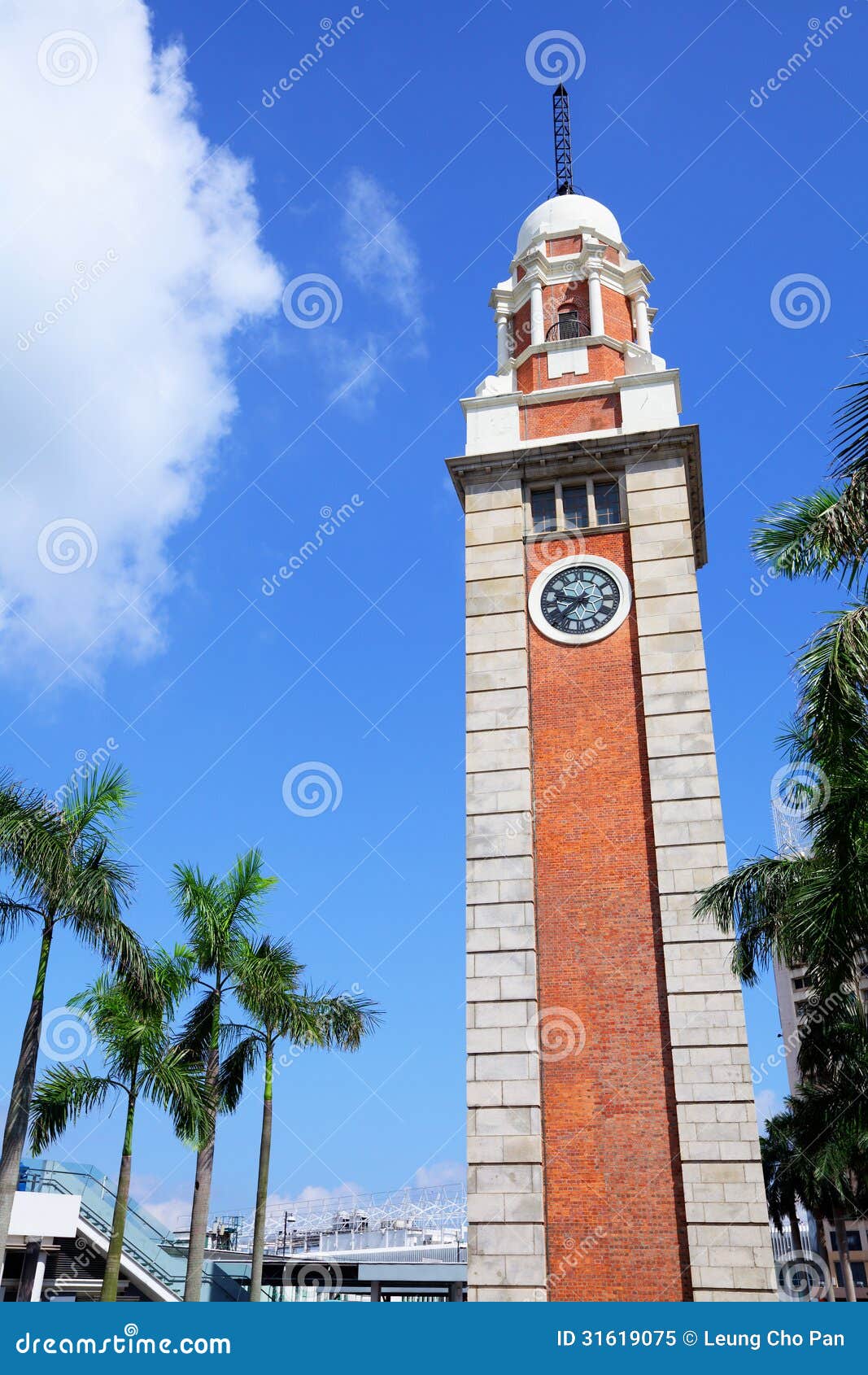 Clock tower stock image. Image of tower, city, tsim, kong - 31619075