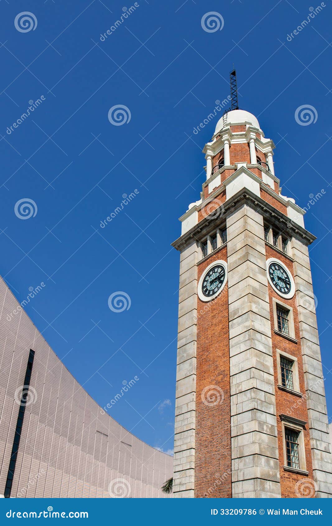 Clock Tower stock photo. Image of minute, hong, kong - 33209786