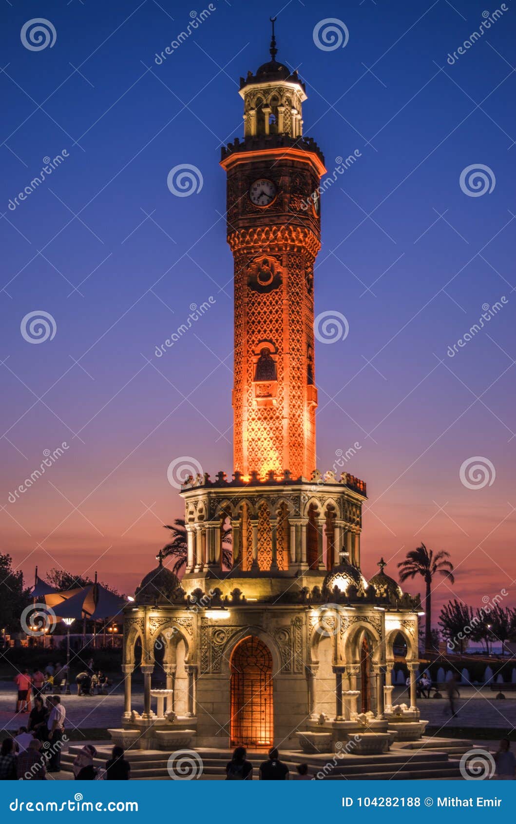Clock Tower editorial stock photo. Image of square, historic - 104282188