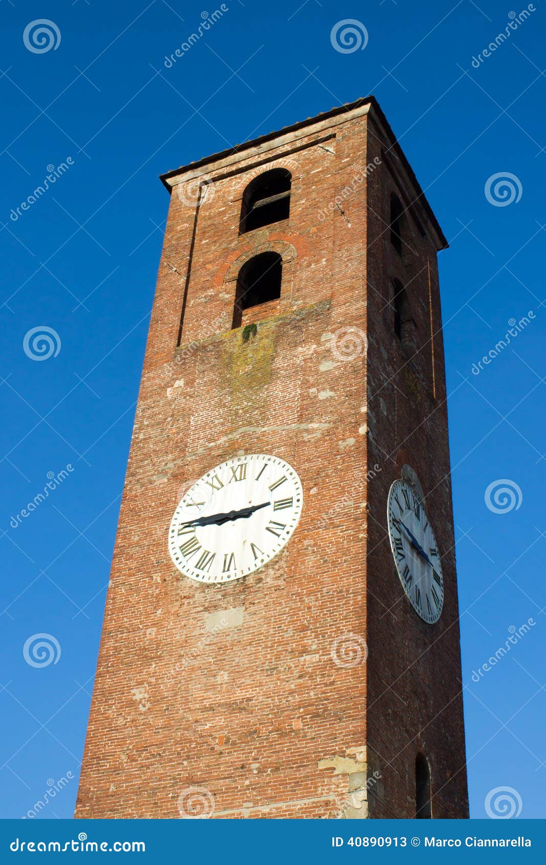 Clock Tower in Lucca, Italy Stock Image - Image of outside, lucca: 40890913