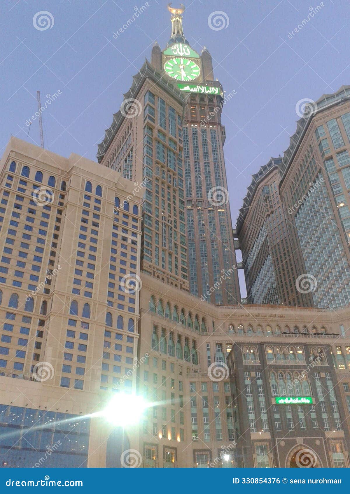 The Clock Tower Mekkah Very Beutiful Editorial Photo - Image of ...
