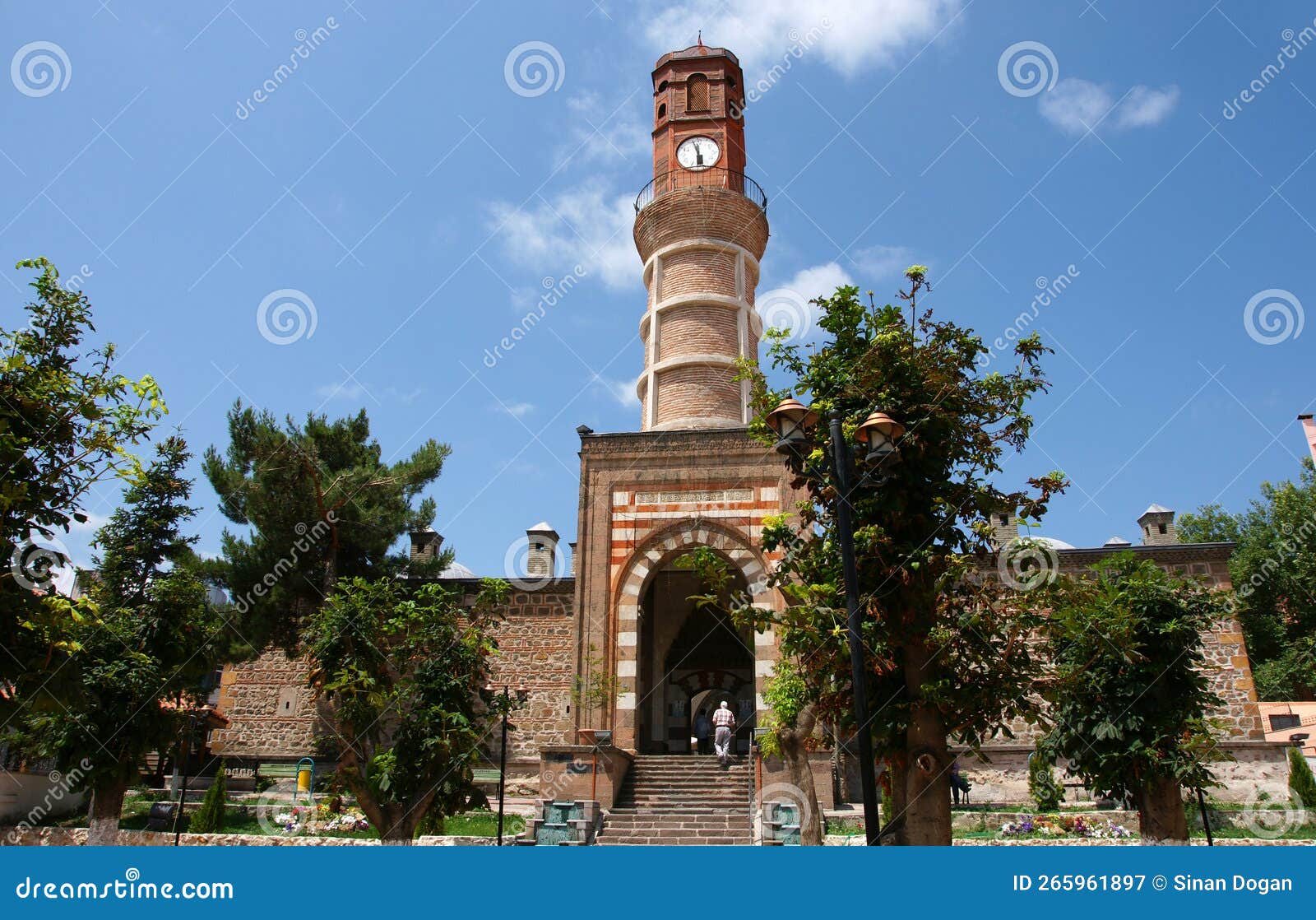 Clock Tower - Merzifon TURKEY Editorial Photography - Image of lighting ...