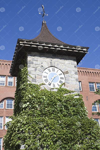 Clock Tower in Milwaukee stock image. Image of building - 10185217