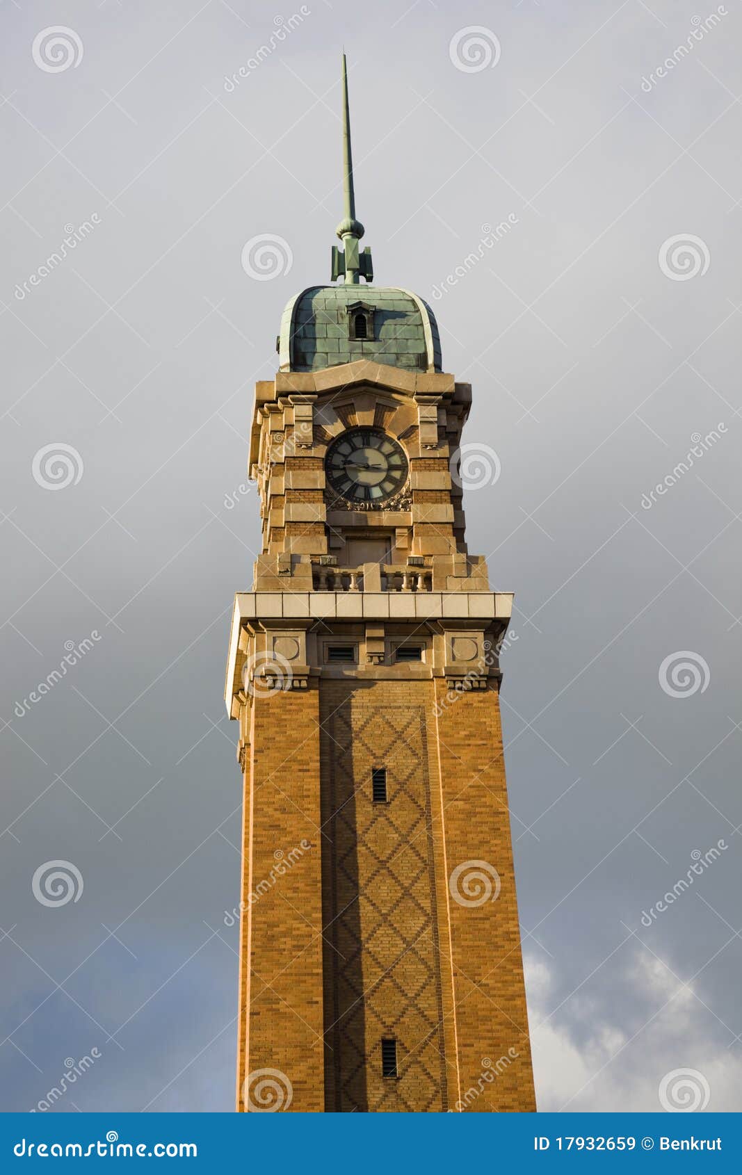 Clock Tower in Ohio City stock image. Image of urban - 17932659