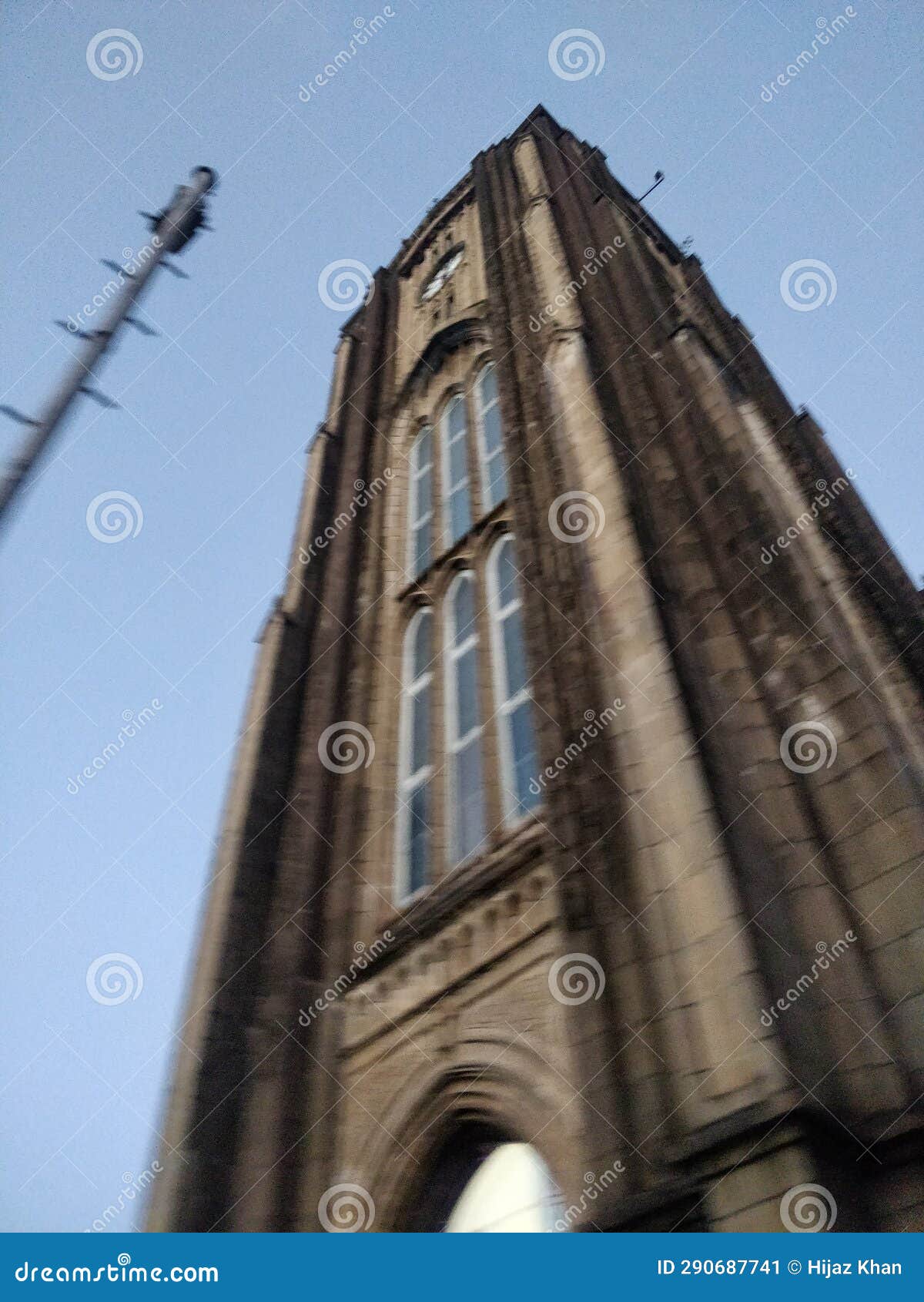 Clock Tower in Pala Kerala India Stock Image - Image of kerala, clock ...