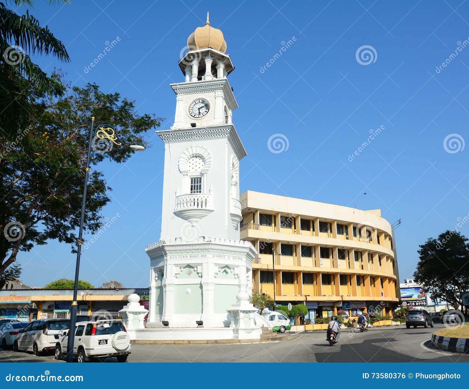Clock Tower in Penang, Malaysia Editorial Photo - Image of lumpur ...
