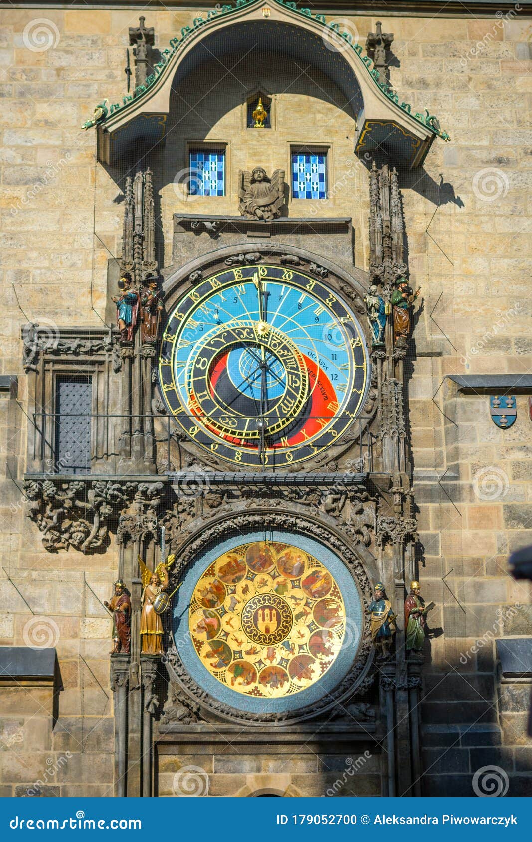 Prague stock photo. Image of clock, cities, czechia - 179052700