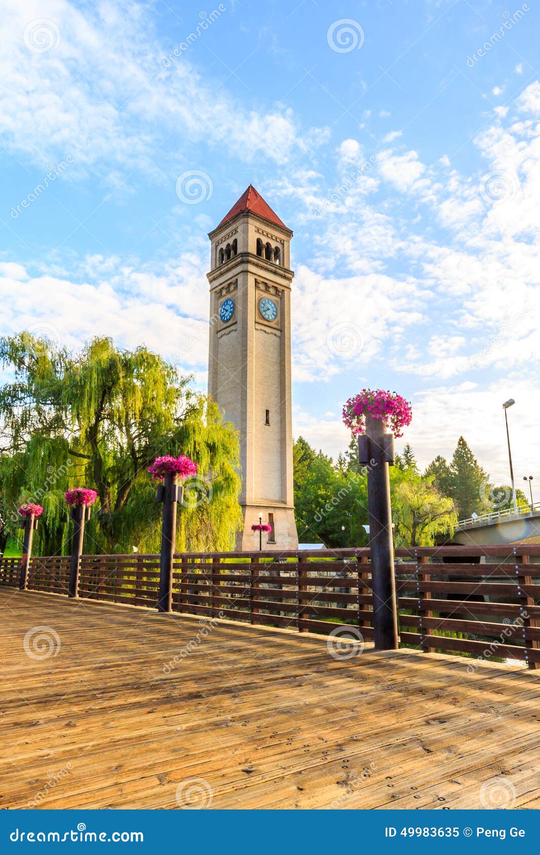 Clock Tower stock image. Image of river, riverfront, outdoors - 49983635