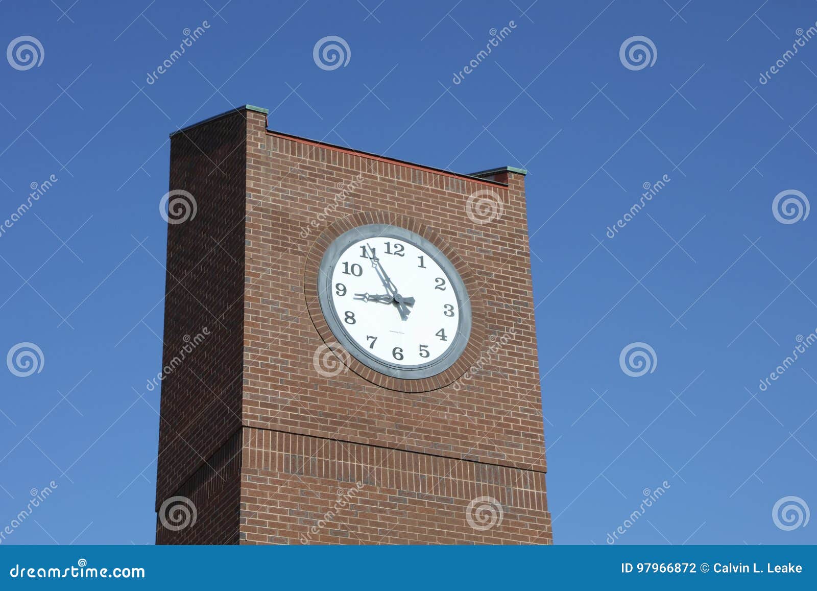 Clock Tower on the Town Square Editorial Photography - Image of turnip ...