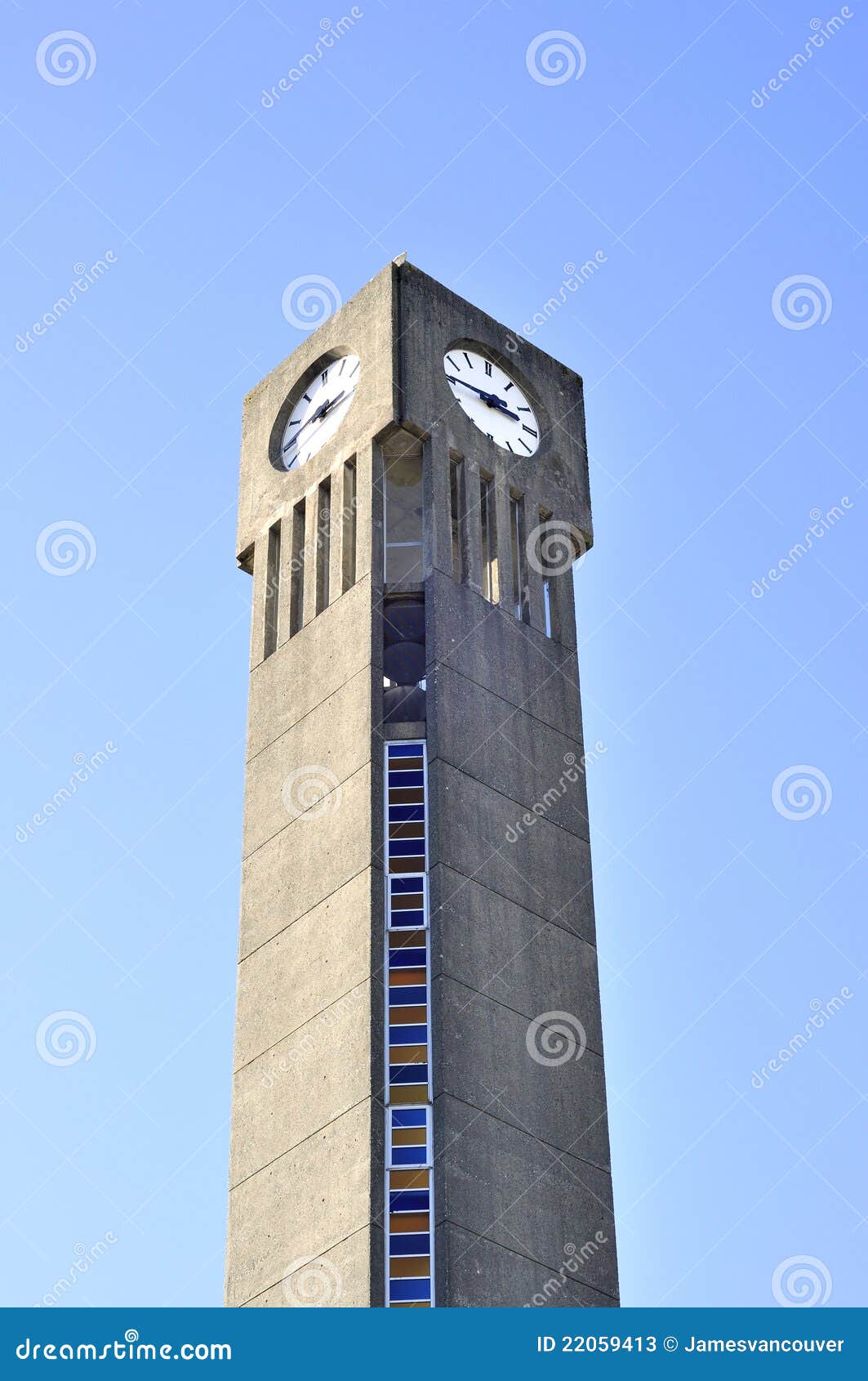 Clock Tower in UBC Campus stock image. Image of prestigious - 22059413