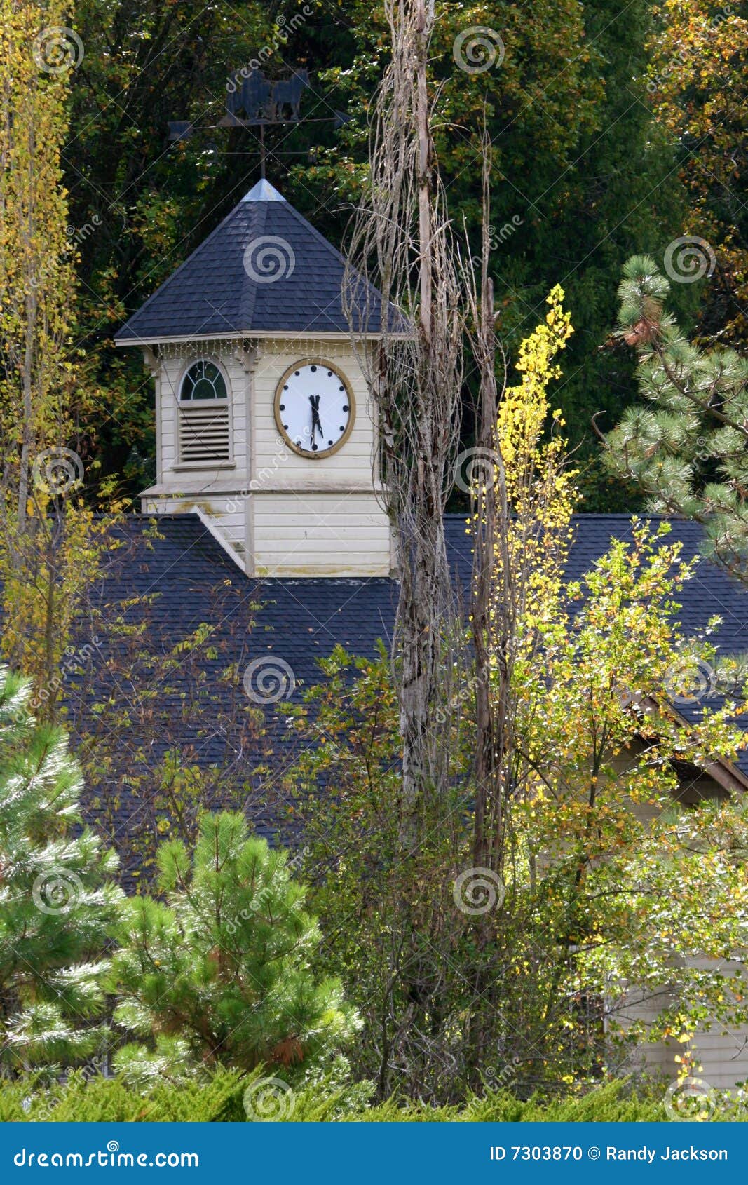 Clock Towers stock photo. Image of outdoors, fall, steeple - 7303870